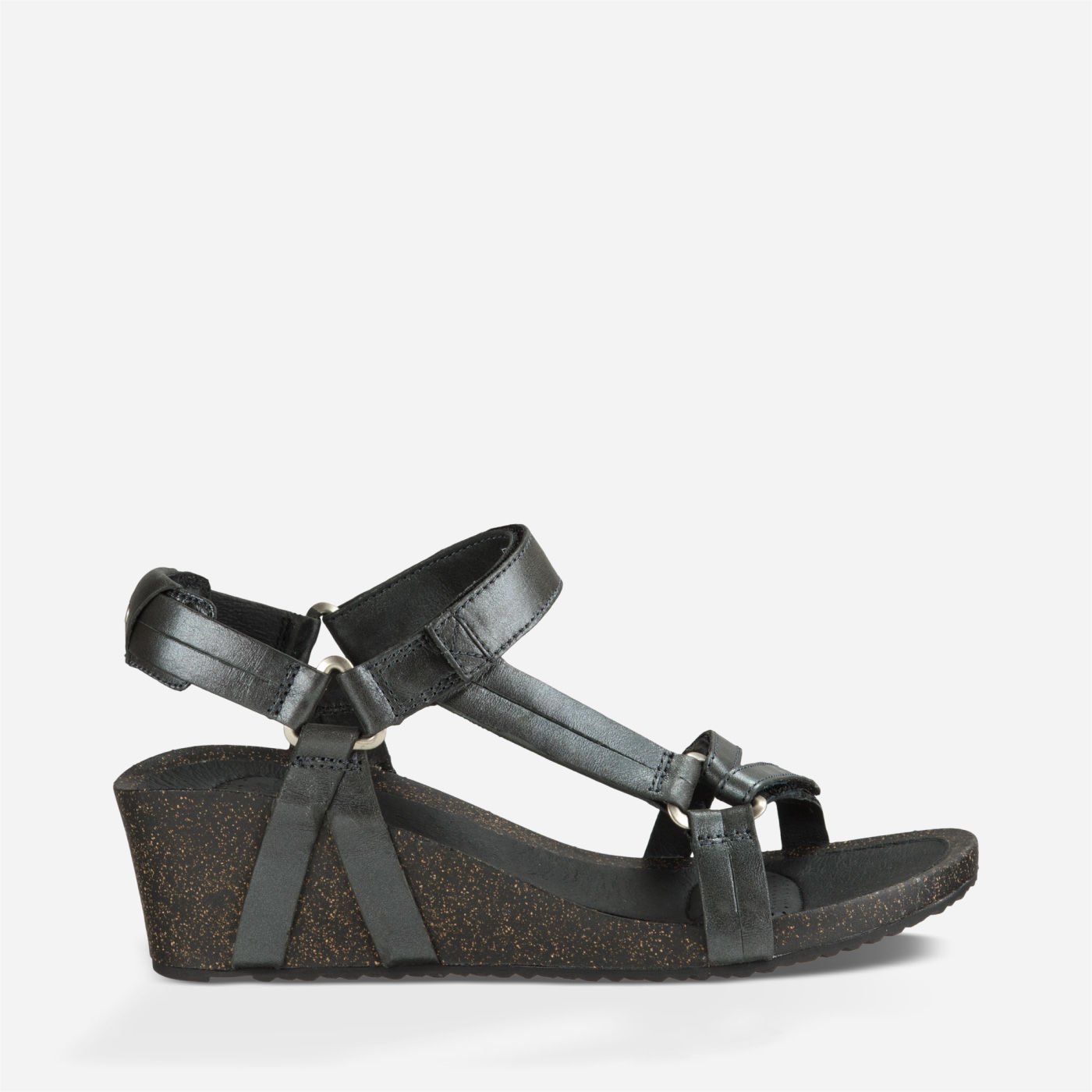 TEVA W YSIDRO UNIVERSAL WEDGE METALLIC – SANDALO DONNA CON RIALZO ...