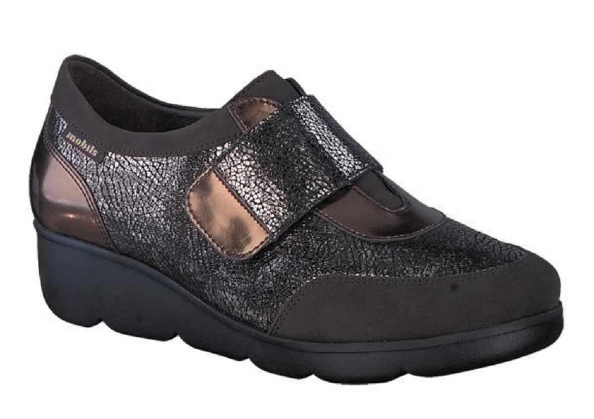 MOBILS BY MEPHISTO SNEAKER DONNA GINGER DARK BROWN - Latini Sport