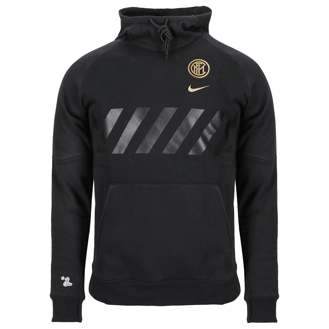 NIKE FELPA CON CAPPUCCIO UOMO INTER 2019/20 - Latini Sport