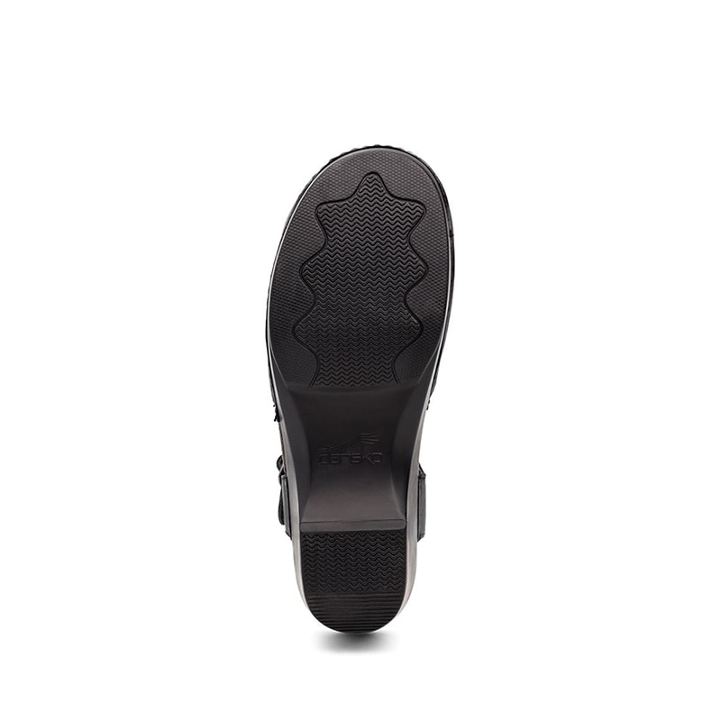 Dansko Sam Teak Pull Up Black – Sandalo da Donna Chiuso in Punta ...