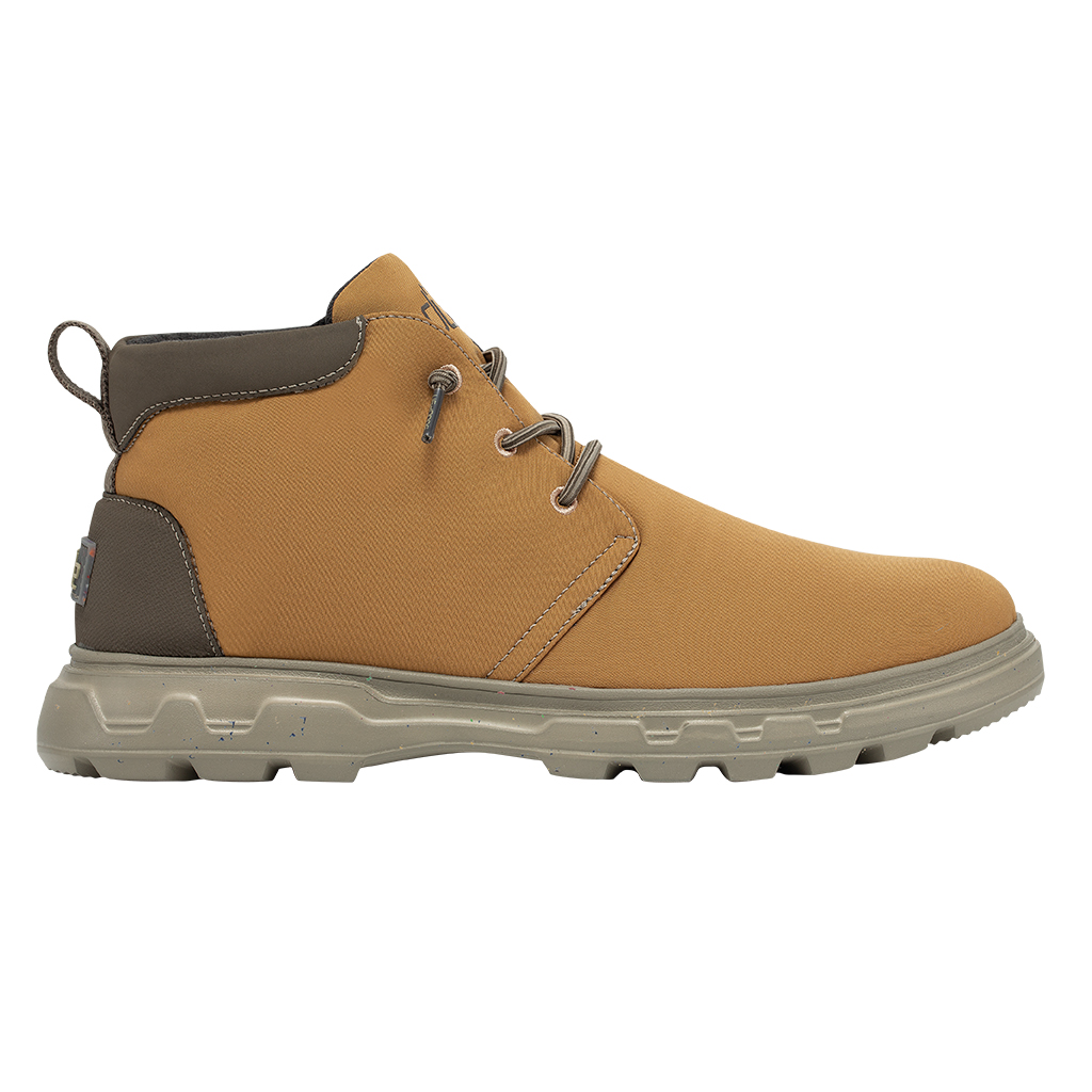 HEY DUDE Spencer Eco Mustard - Scarpa Mid da Uomo - Latini Sport