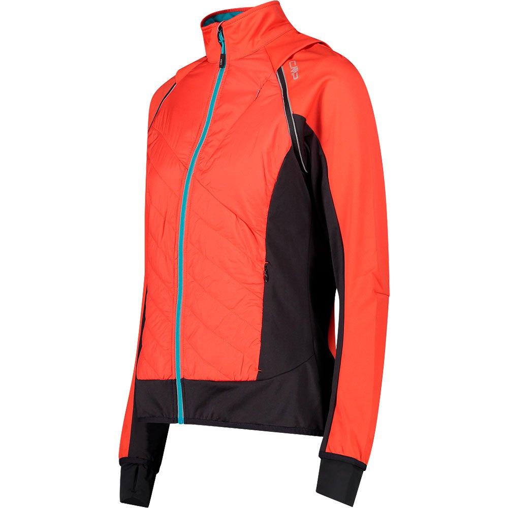 CMP Giacca Ibrida da Donna con Maniche Removibili - 30A2276 - Latini Sport