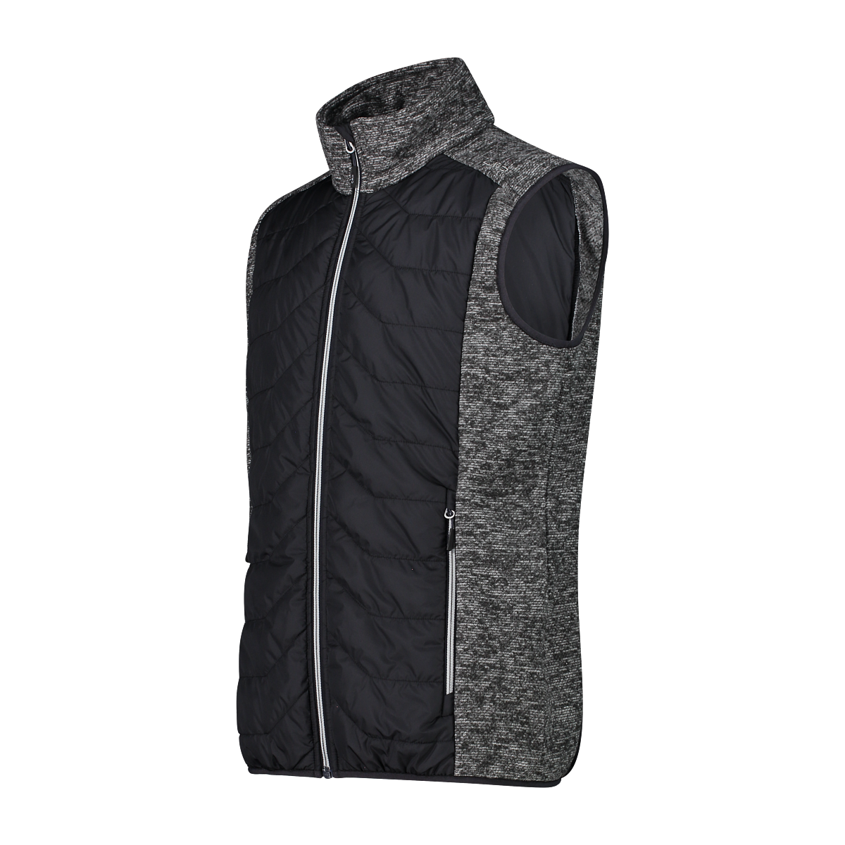 CMP Gilet Ibrido con fibra Feel Warm e Knit-tech da Uomo - 32H2177 ...