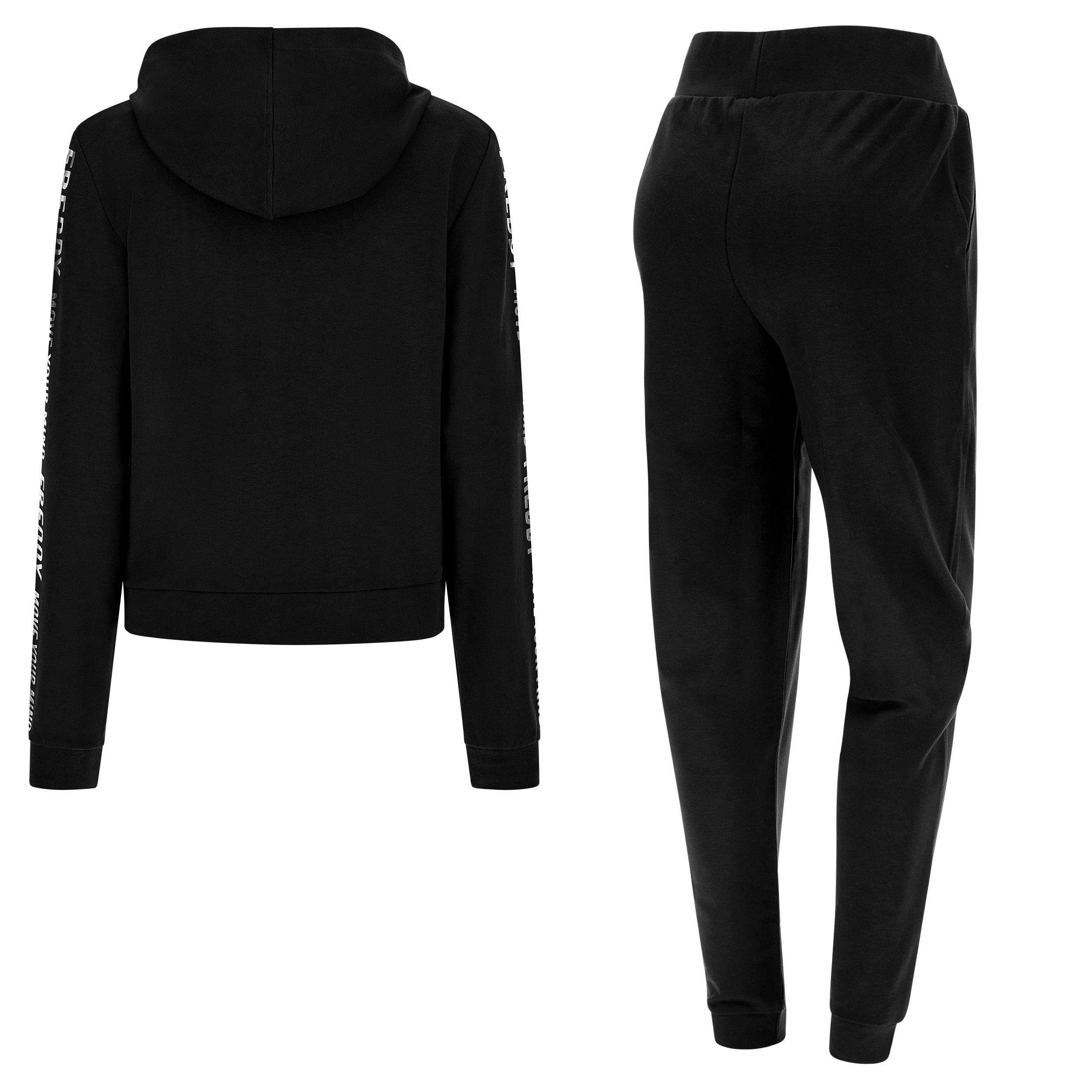 FREDDY Tuta Sportiva Donna con Stampe Lucide Argento - F2WTRK10 ...