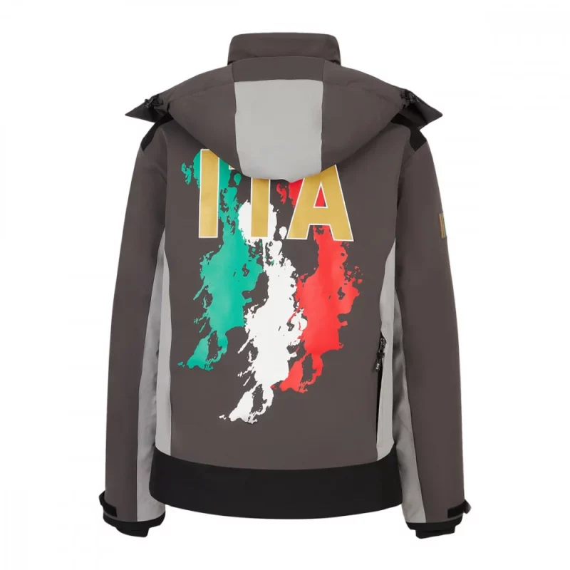 EA7 EMPORIO ARMANI Giacca da Sci Uomo FISI Ufficiale Italia 2022/23 ...