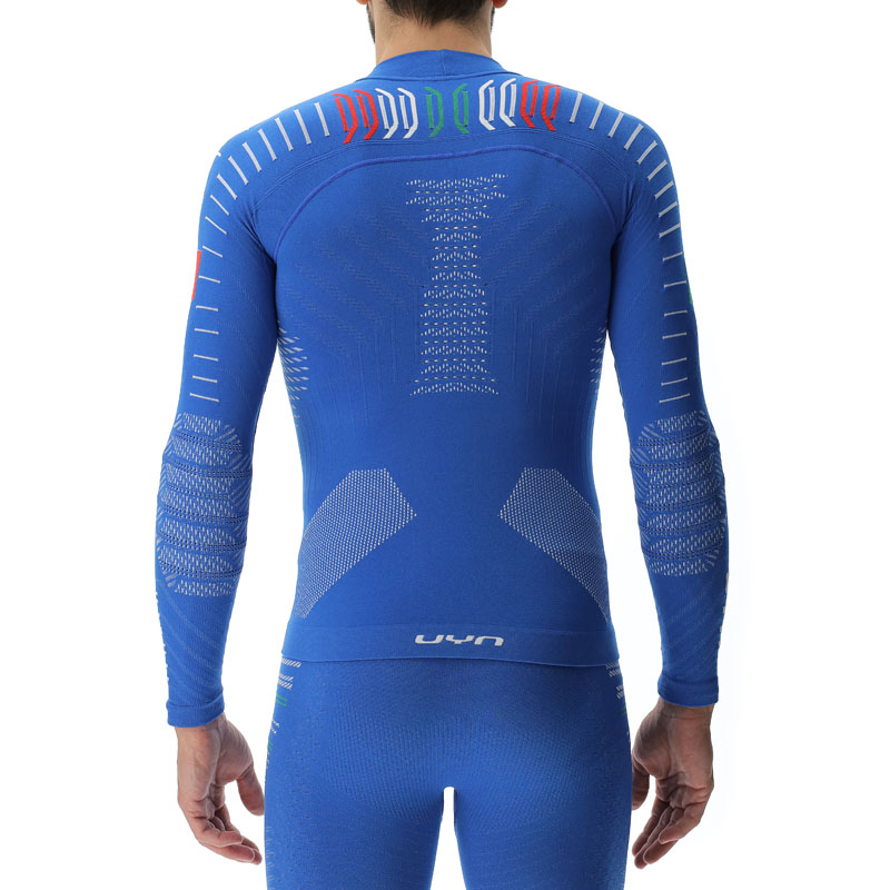 UYN Natyon 3.0 Italia - Maglia Tecnica Intima Dolcevita Unisex - Latini ...